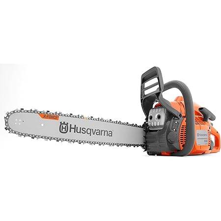 Amazon.com: Husqvarna 440 Gas Powered Chainsaw, 40-cc 2.4-HP, 2-Cycle X ...