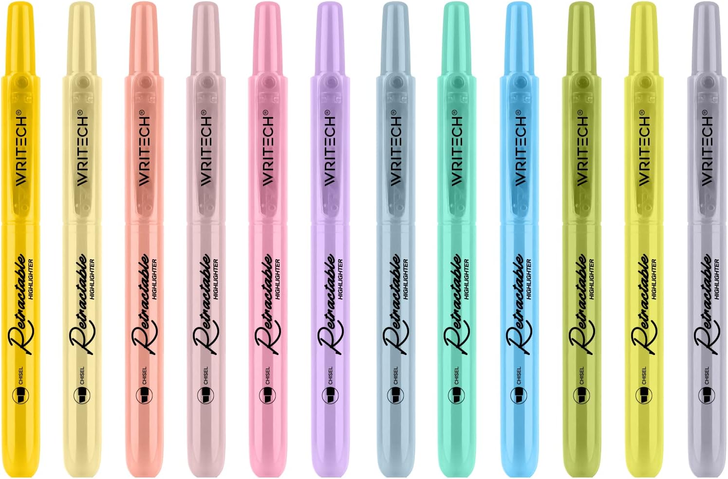 Amazon.com : SHARPIE SAN28175PP - Sharpie Retractable Highlighters ...