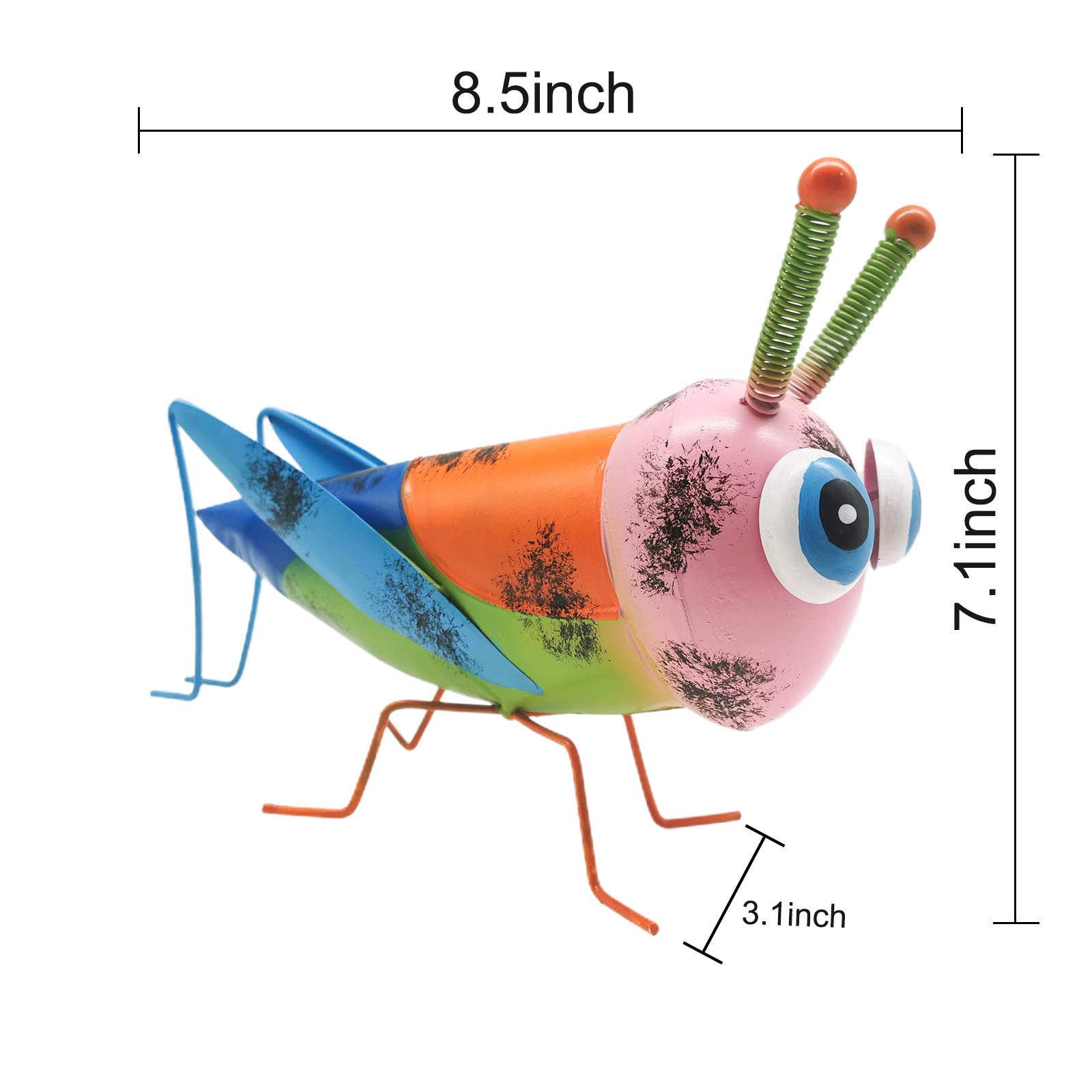 Snapklik.com : BOTINDO Metal Yard Art Garden Statues Grasshopper ...