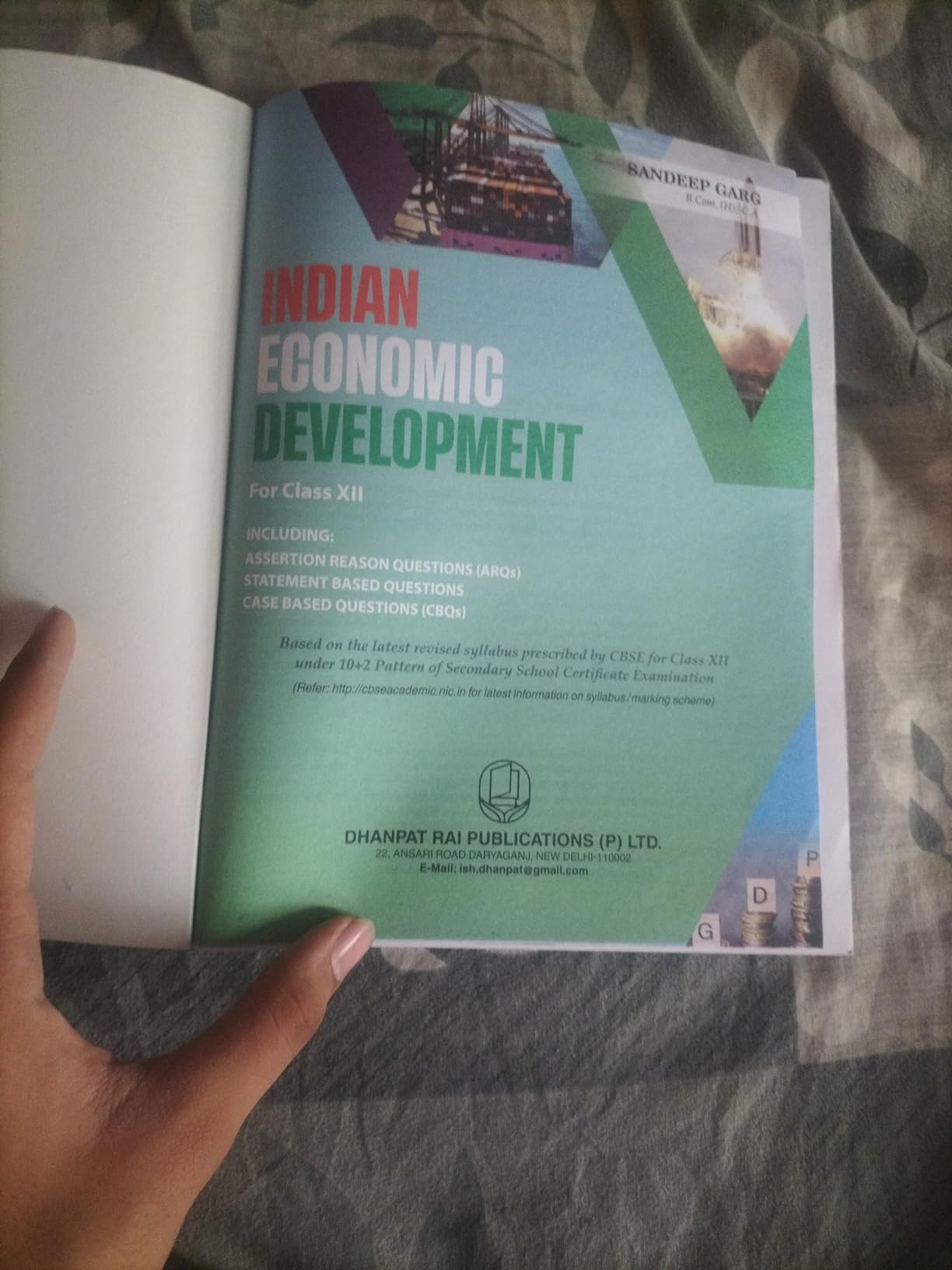 Indian Economic Development for Class 12 - CBSE - by Sandeep Garg ...