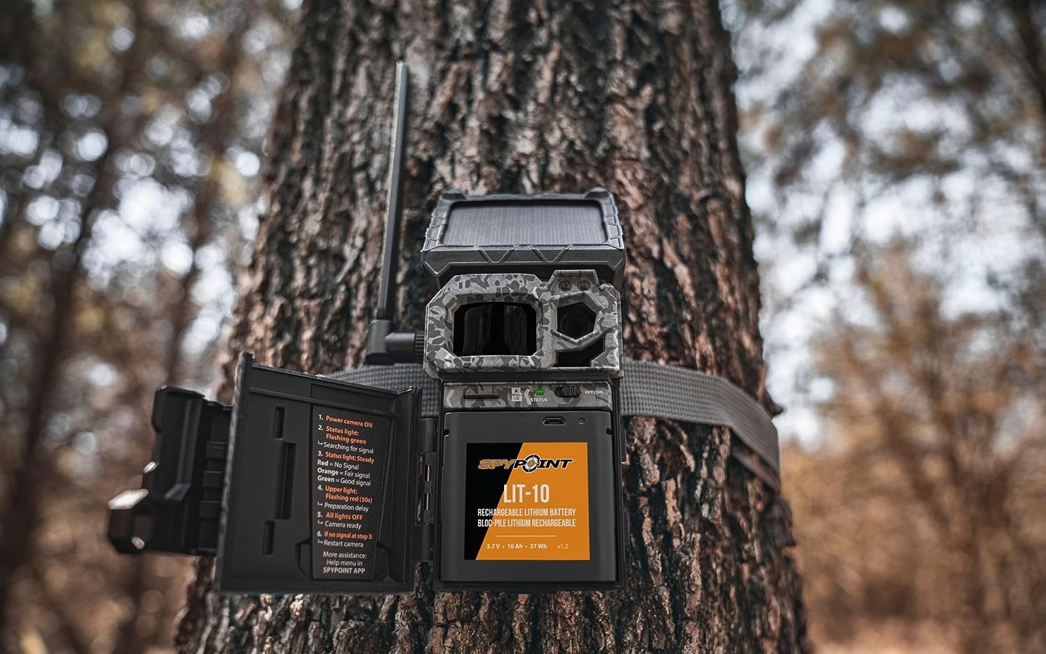 Snapklik.com : SPYPOINT LIT-10 37V Rechargeable Lithium Battery Link ...