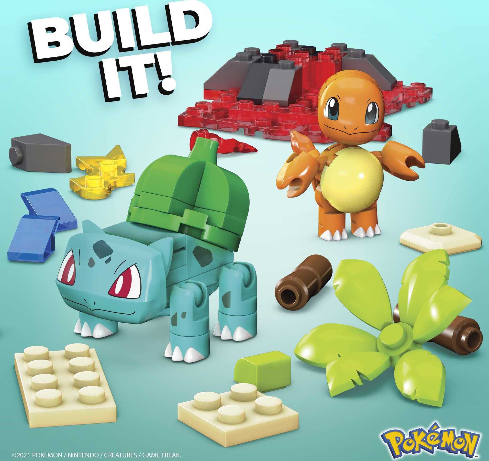 Snapklik.com : MEGA Pokemon Building Toys Set Kanto Region Team