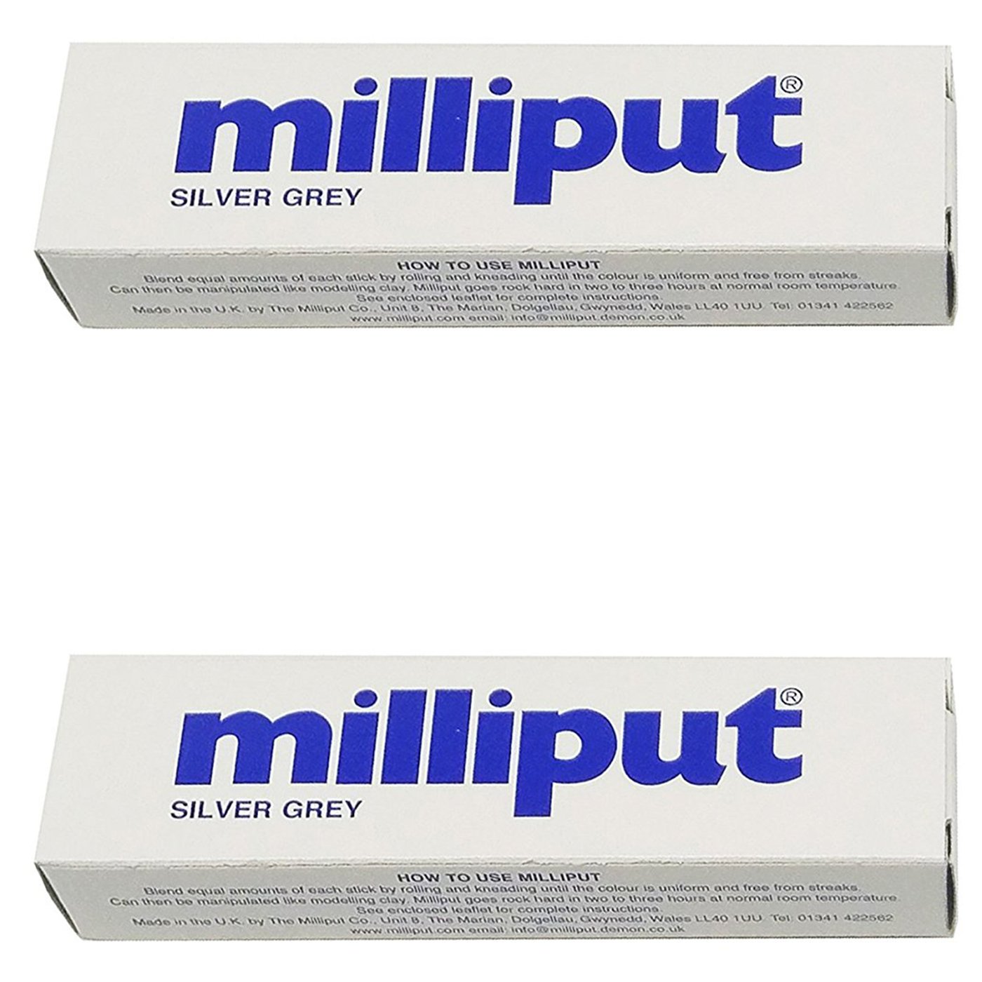 Amazon.com: Milliput Epoxy Putty, Silver/Grey (2) : Toys & Games