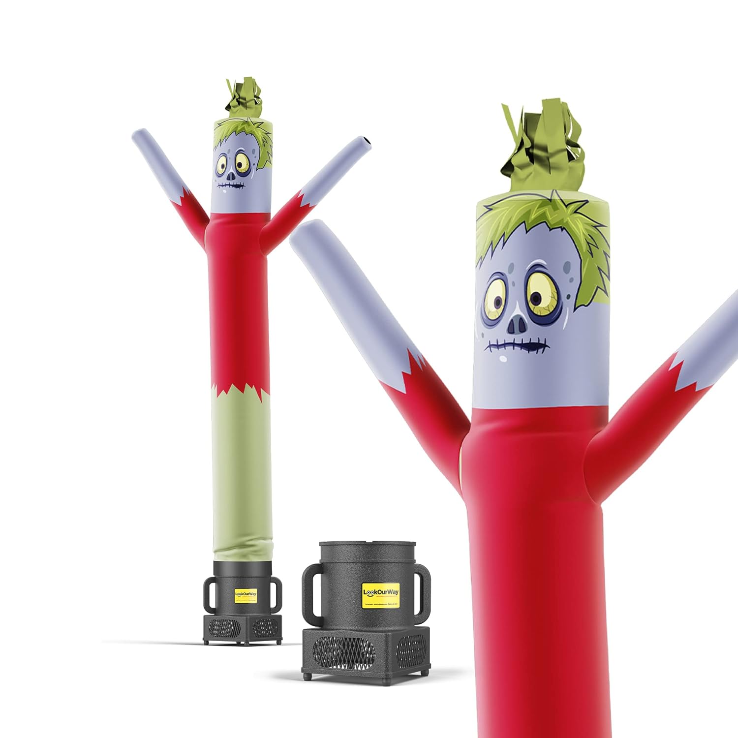 LookOurWay Air Dancers Inflatable Tube Man Set - 7ft Tall Wacky Waving ...