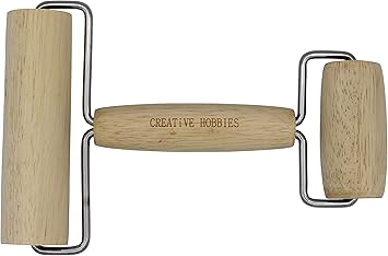 Amazon.com: Creative Hobbies Hardwood Pony Roller - 2 in 1 Design Dual ...