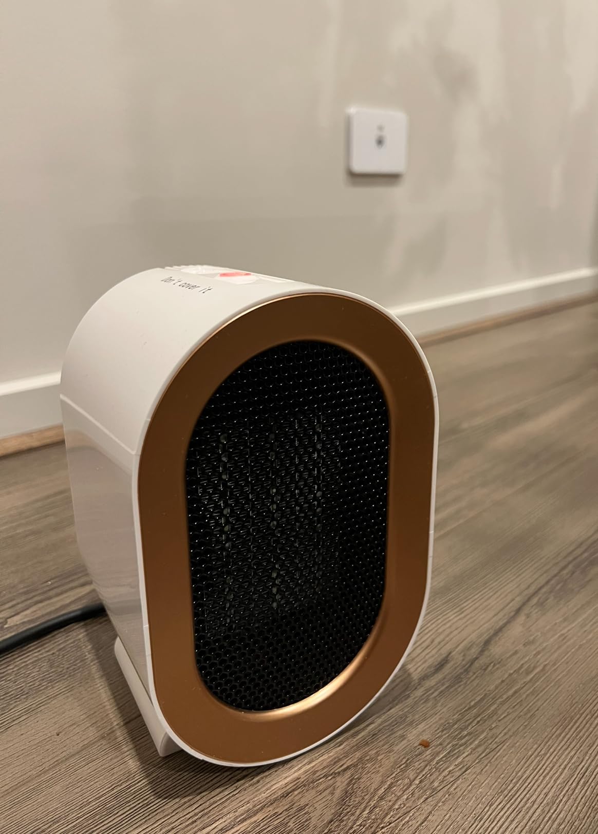 Heater Fan, 1200W Portable Electric Space Heater, Household Mini Heater ...