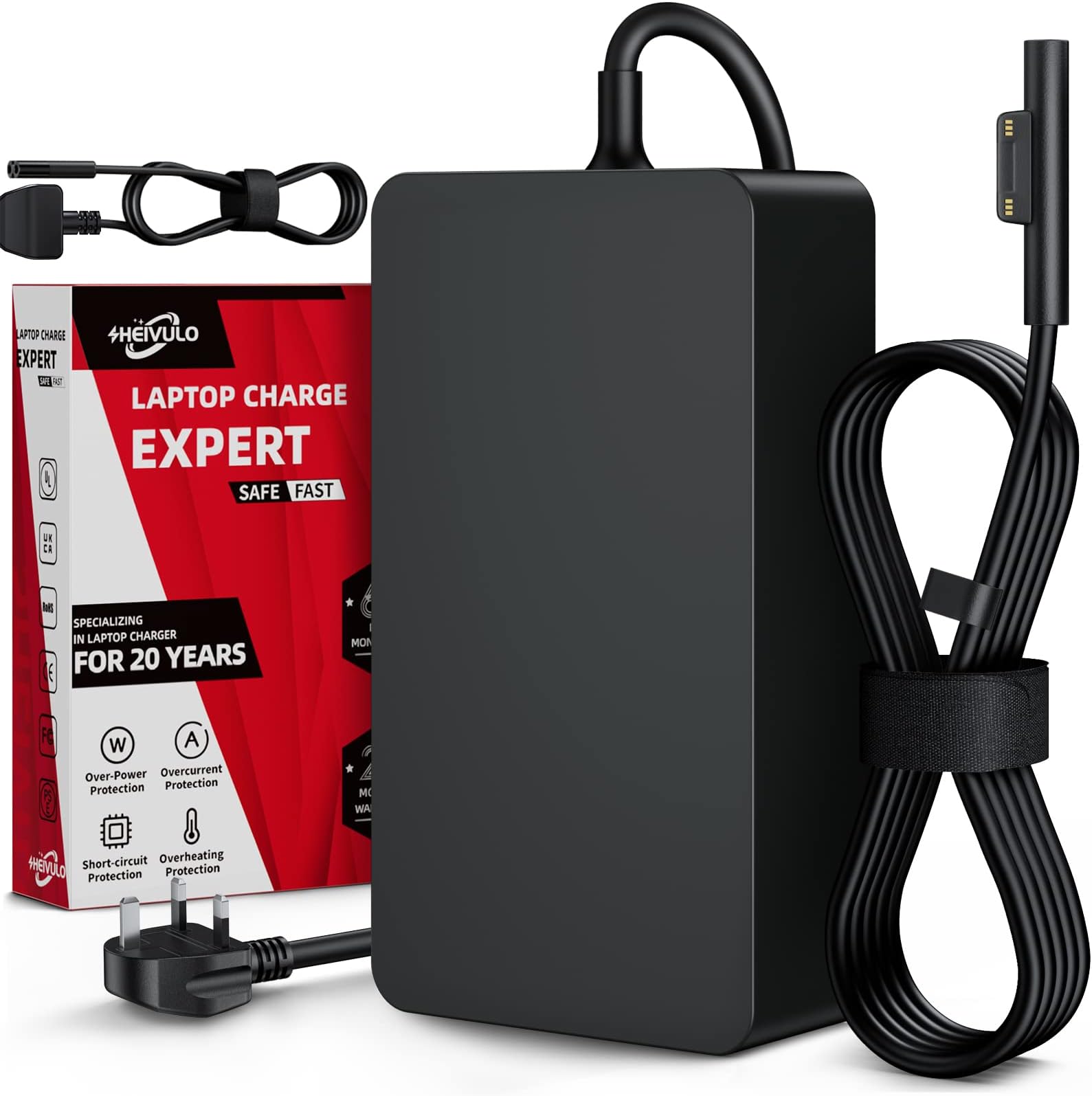 65W 44W 36W Surface Charger for Microsoft Surface Pro X/8/7+/7/6/5/4/3 ...