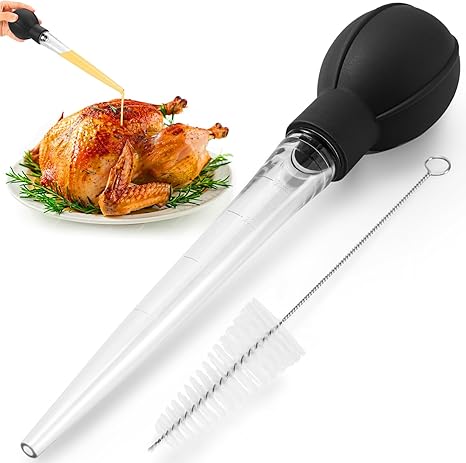 Amazon.com: OLESBUR Premium Turkey Basters for Cooking – Baster Syringe ...