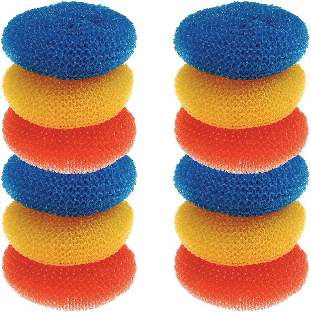 Amazon.com: MIDELONG Plastic Dish Scrubbers for Dishes Plastic Pot ...