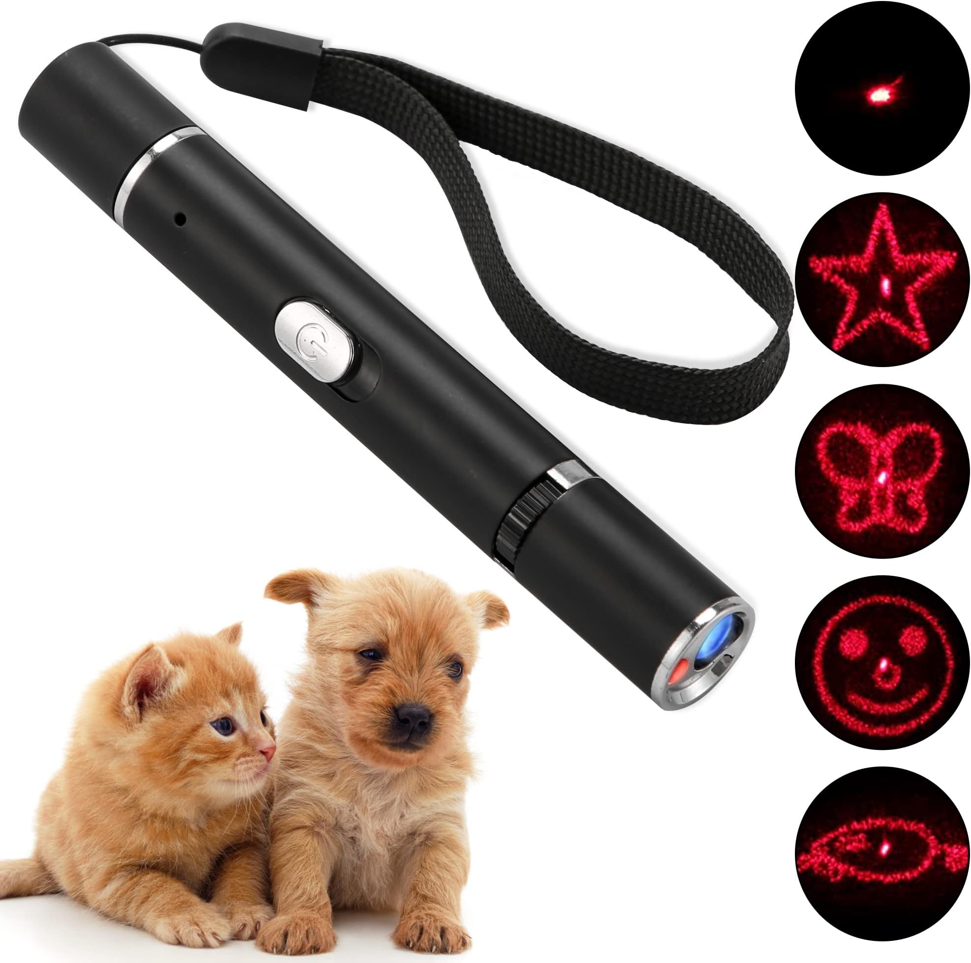 Amazon.com: HEKAVIUX Cat Toys & UV Flashlight Black Light, 365nm ...