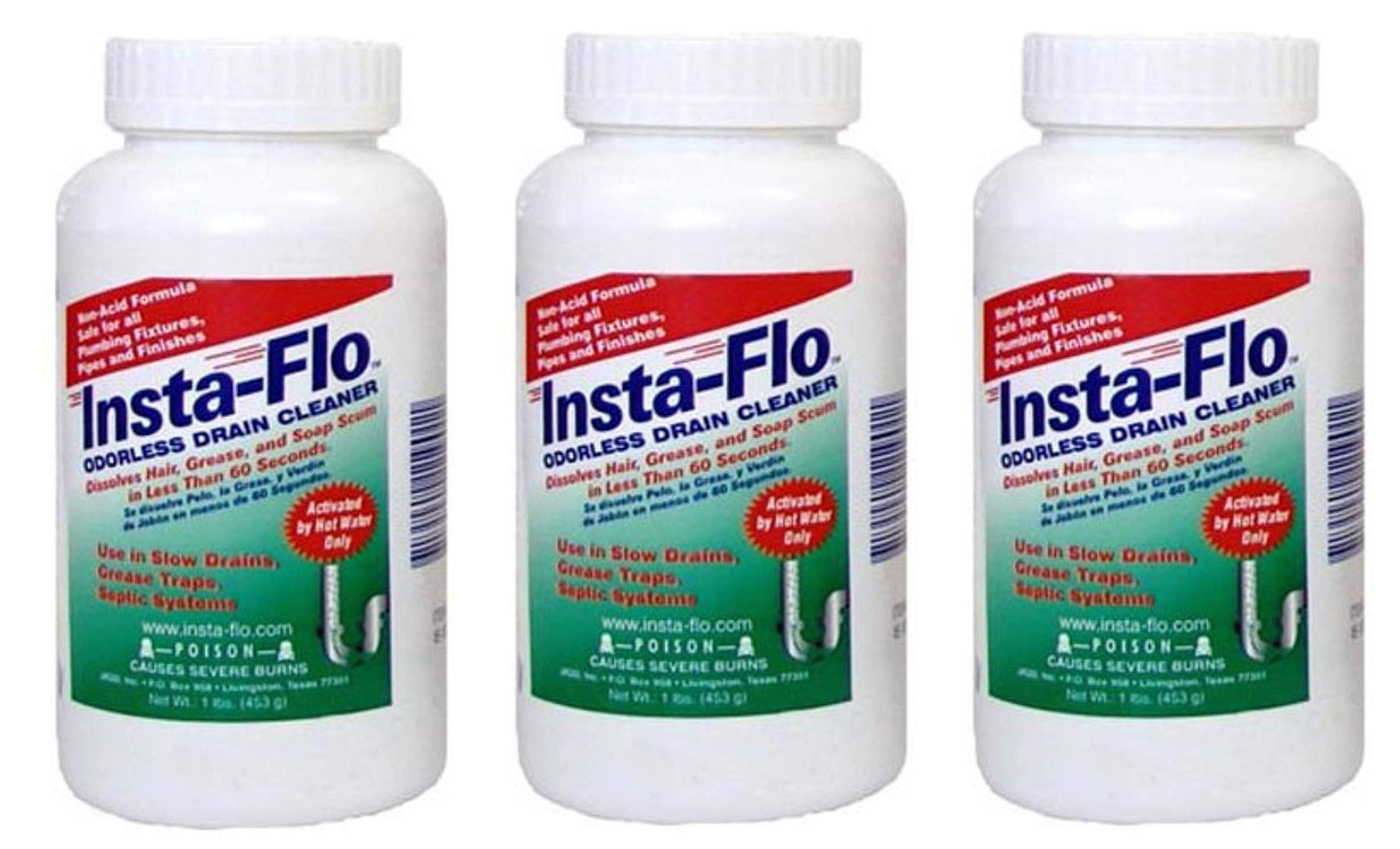 Amazon.com: Thrift Marketing IS- 1 LB Insta Drain Cleaner (3) : Health ...