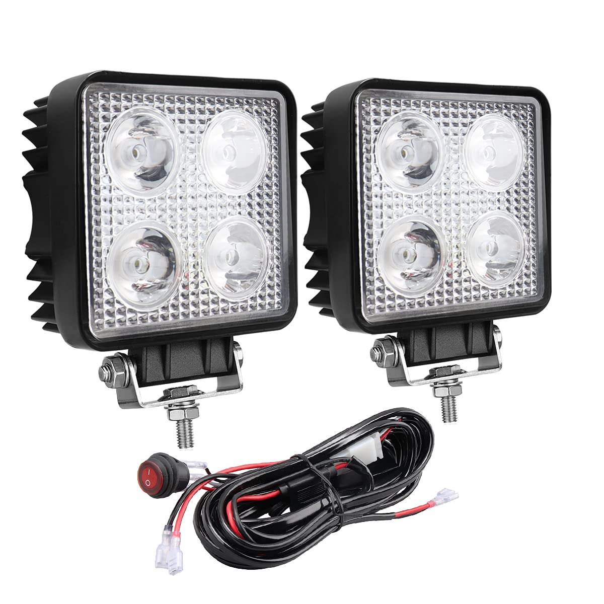 Snapklik.com : Chelhead LED Work Lights For Truck Tractor, 28W 4 Inch ...