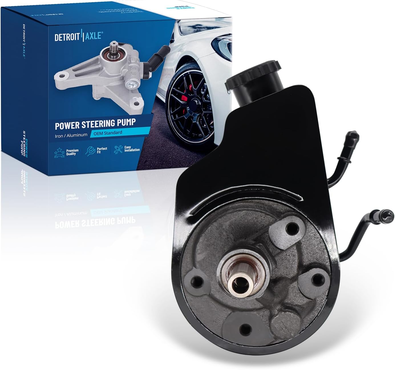 Amazon.com: Detroit Axle - Power Steering Pump for Chevy Silverado ...