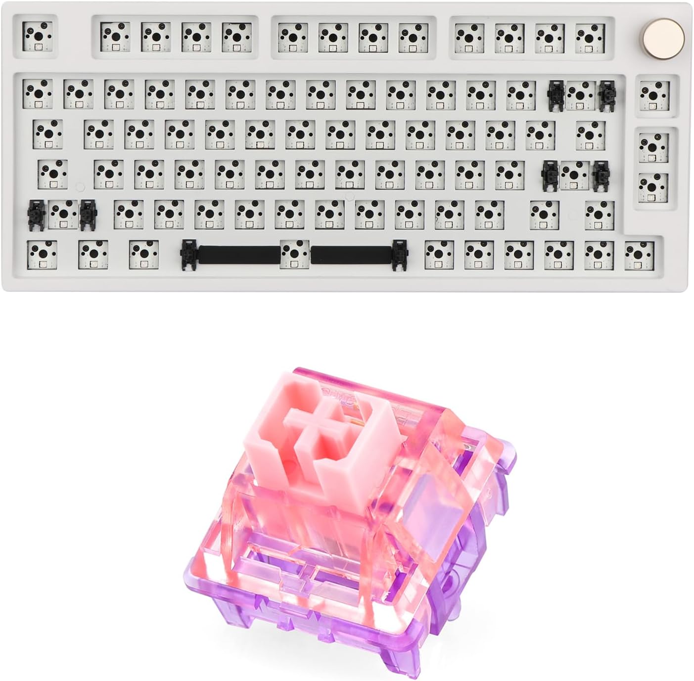 Amazon.com: EPOMAKER TH80 Pro Triple Mode Mechanical Keyboard Kit with ...