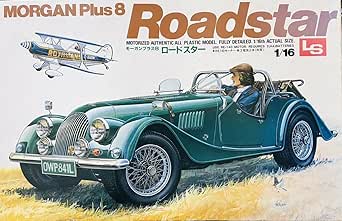 Amazon.co.jp: Morgan Pu Roadster 1/16 Driver Auxiliary Wheel Luggage ...