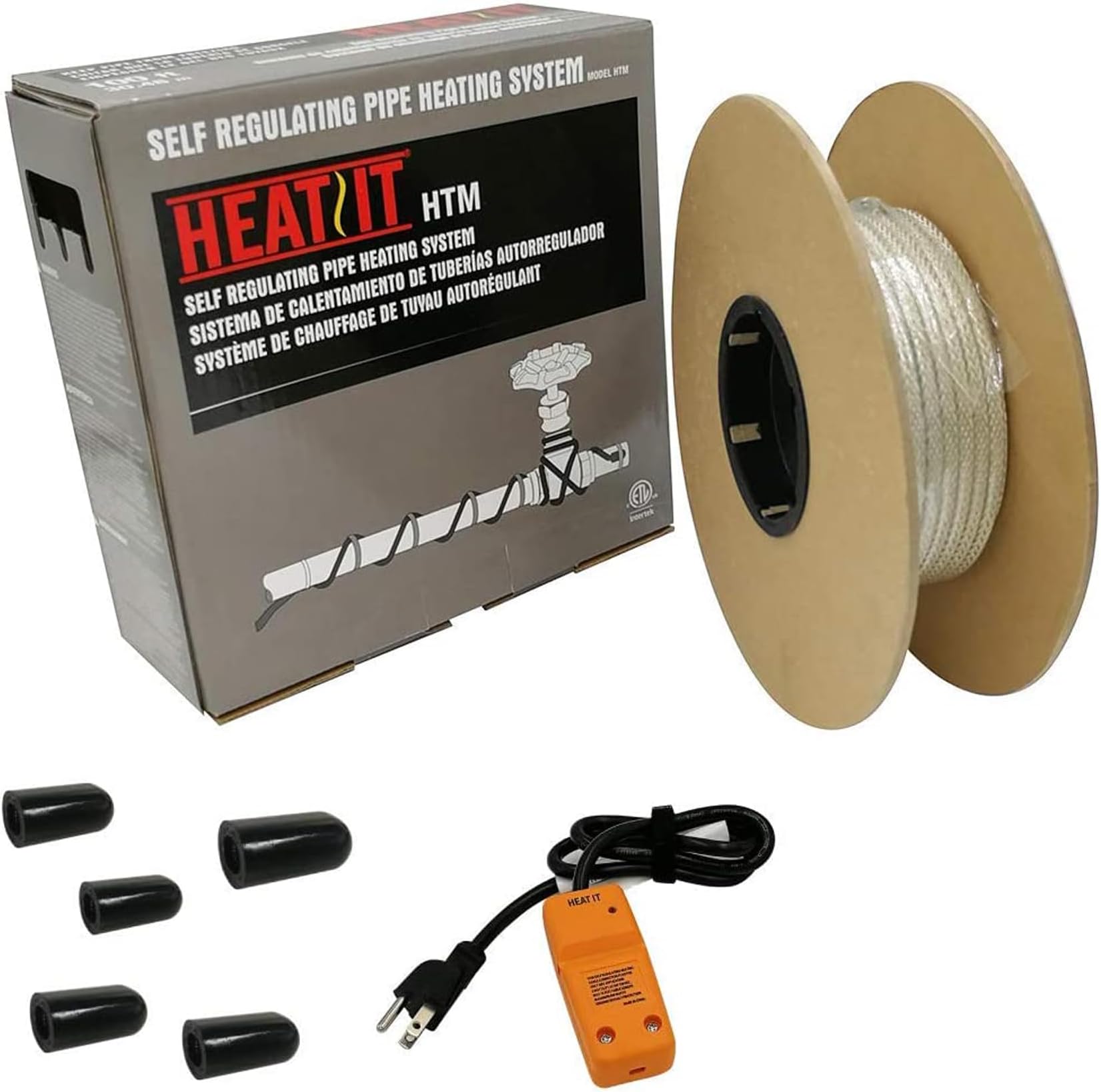 Heat Tape Easy Heat Freeze Protection Cable Waterline Heater Pre-cut to ...