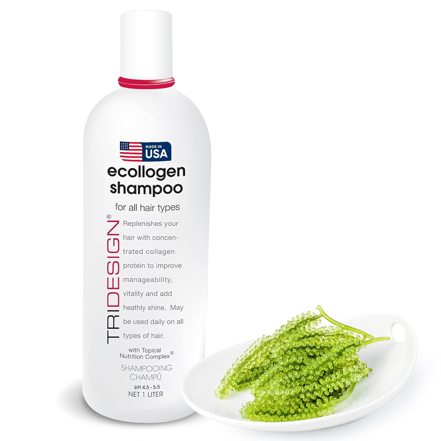 TRI Design Ecollogen Shampoo - Hair Shampoo For Natural Hair ...