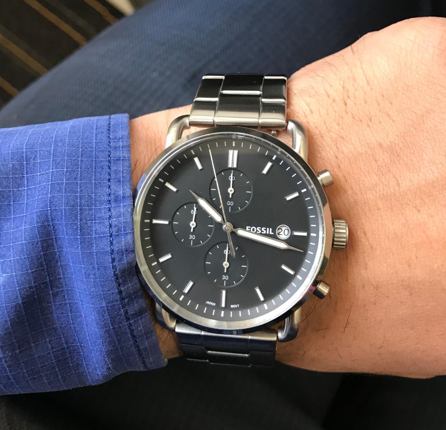 Fossil Analog Black Dial Men's Watch-FS5399 : Fossil: Amazon.in: Fashion