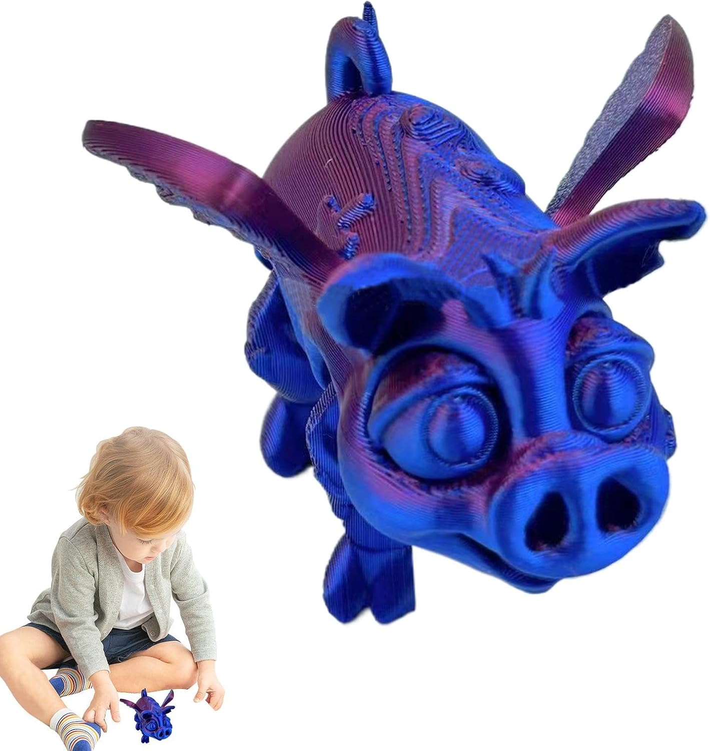 Amazon.co.jp: 3D プリント動物 フレキシブル、3D プリント多関節動物 - 3D プリント動物多関節動物モデル,ストレス解消のための3Dプリント動物おもちゃ、インタラクティブな ...