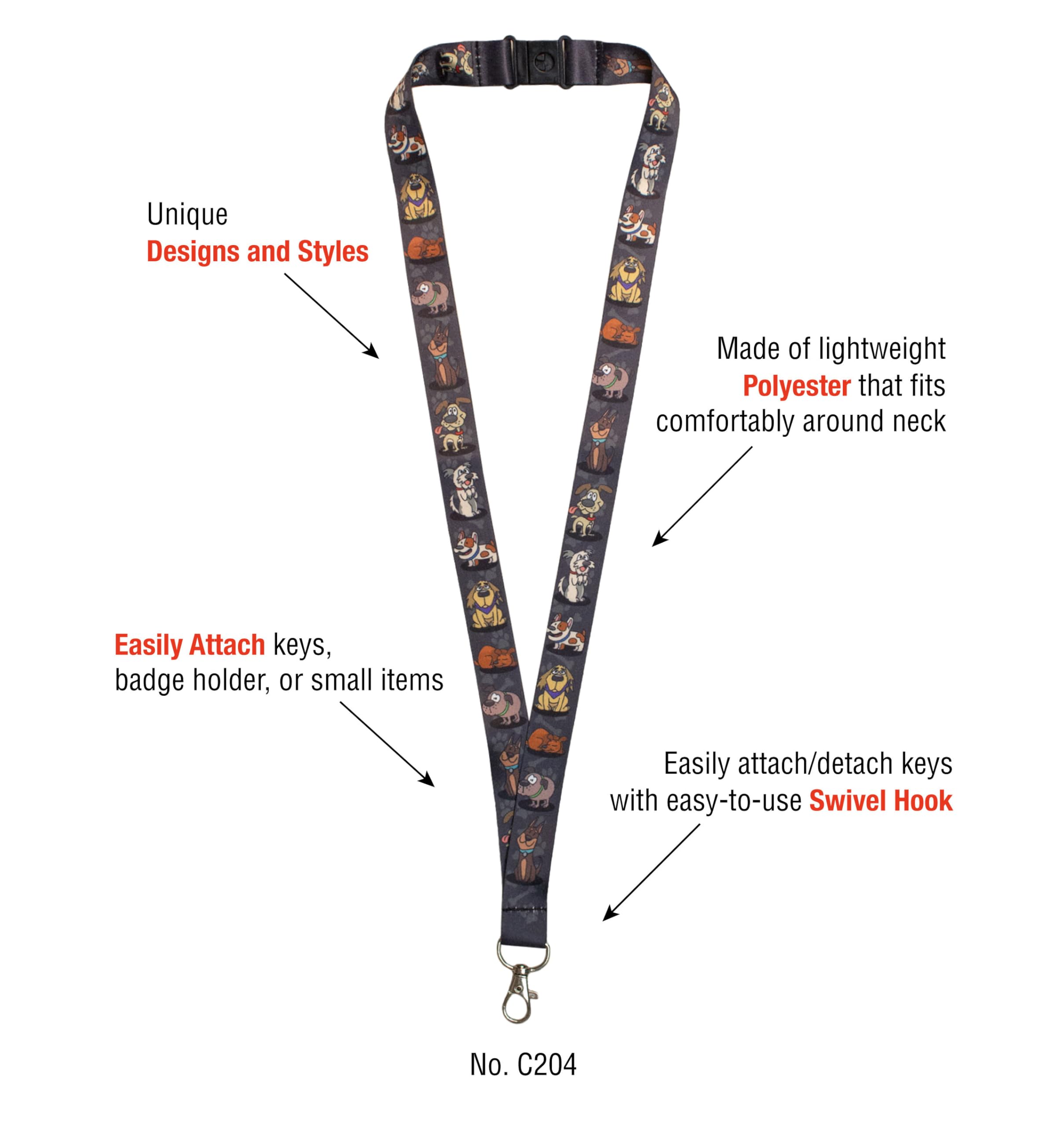 Snapklik.com : Lucky Line Lanyard