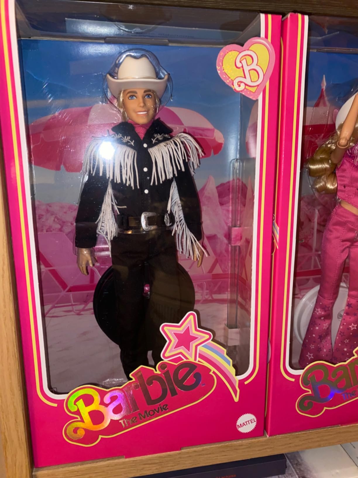 Barbie Le Film Poupée Mannequin Articulée Ken® En Tenue Noire À Franges ...