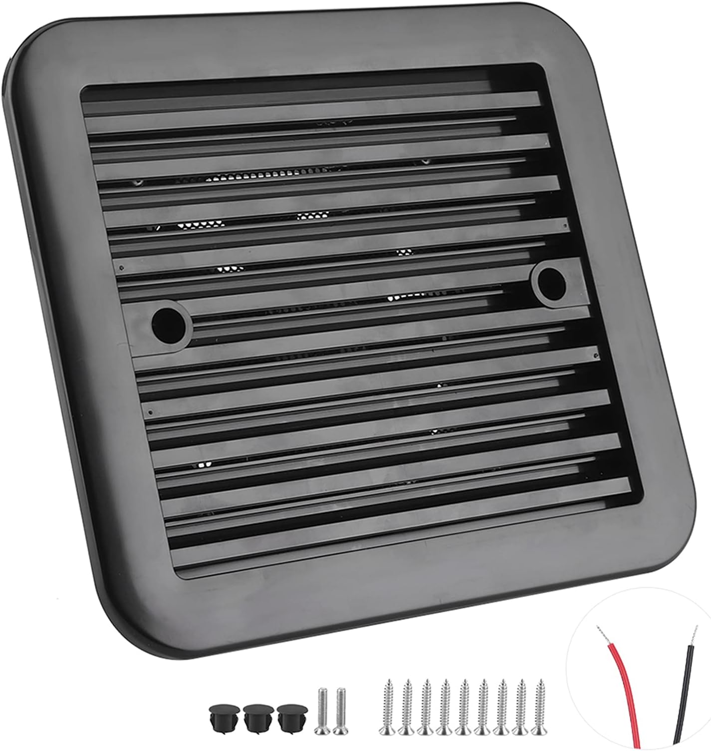 Amazon.com: Air Ventilation Window RV Fan 12V Cooling Air Vent, 4W One ...