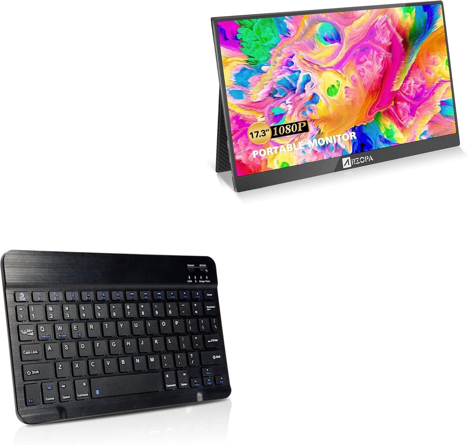 Amazon.com: BoxWave Keyboard Compatible with ARZOPA Portable Monitor A1 ...