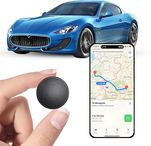 Amazon.com: 【2025 NEW】Mini GPS Tracker for Vehicles No Monthly Fee ...