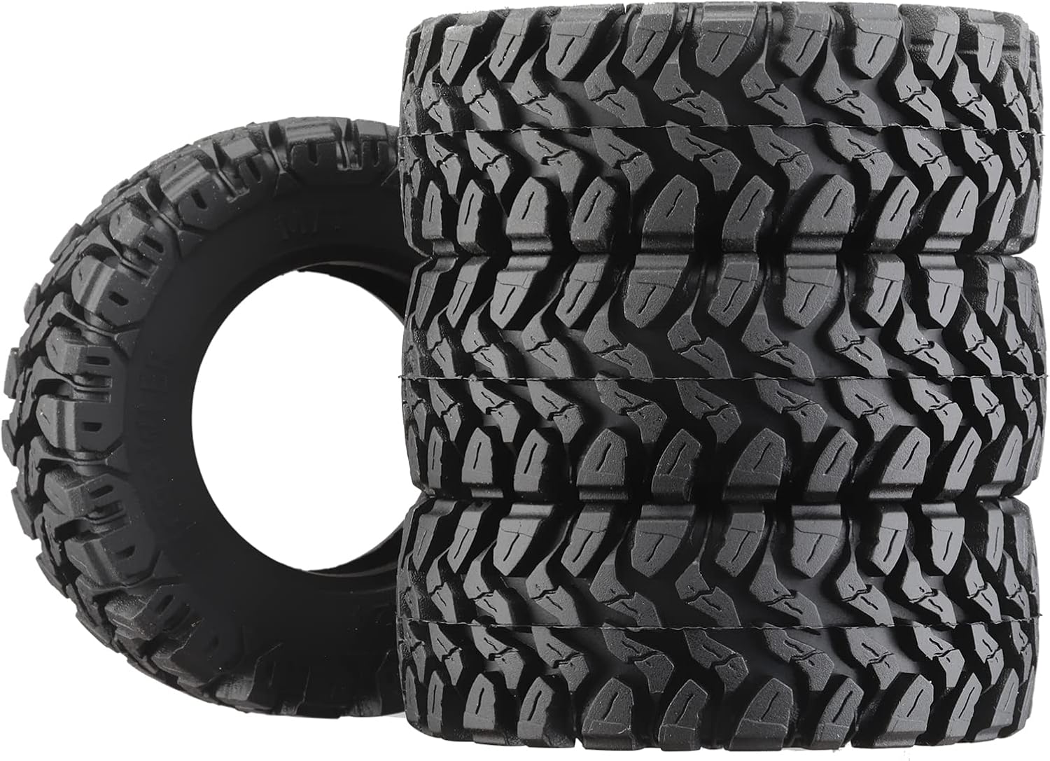 Amazon.com: 1.33 Inch Rubber Butyl Rain Forest Mud Tire with Sponge ...