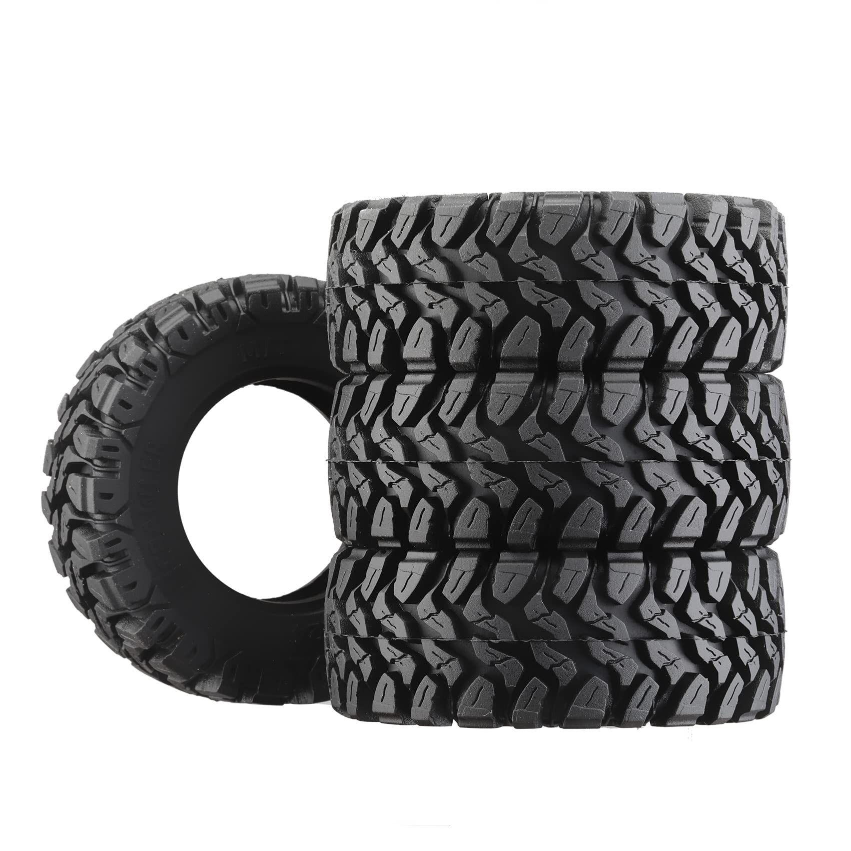 Amazon.com: 1.33 Inch Rubber Butyl Rain Forest Mud Tire with Sponge ...