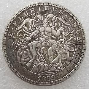 Amazon.com: Copy U.S Hobo Morgan Dollar Coin Lucifer Devil Demon Throne ...