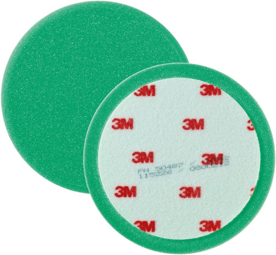 Perfect-It 3M III 50487 Polishing foam, diameter 150mm, 2 pieces, Green ...