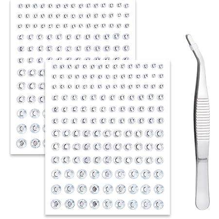 Amazon.com : YNLJGC Face Gems Eye Jewels Rhinestones Gems Crystals ...