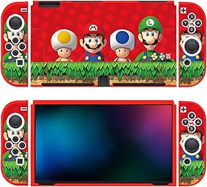 Super Mario Luigi Toad Deluxe OLED Switch Compatible Strong Hard ...