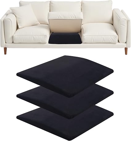 Amazon.com: HOMEFLUX Pack of 3 Couch Cushion Support for Sagging Seats ...