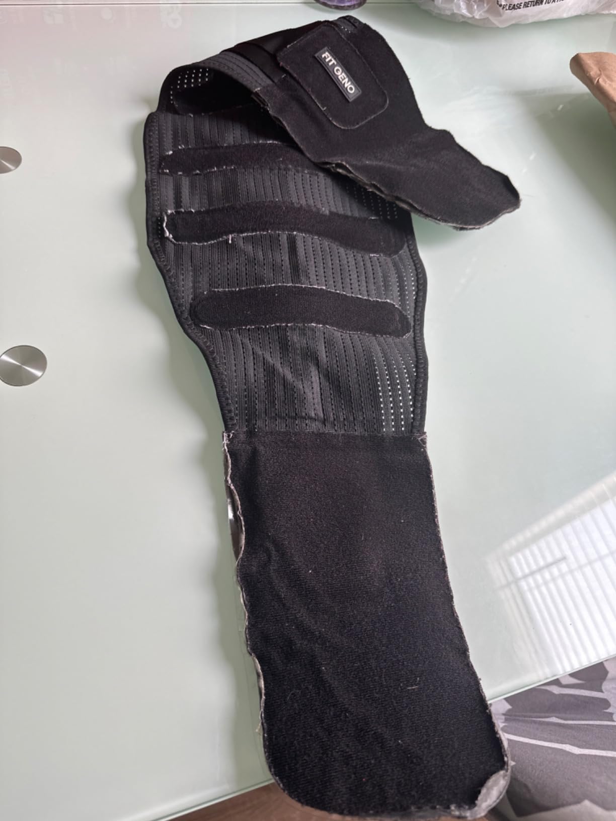 Amazon.com: Fit Geno Back Brace Support for Lower Back Pain: Designed ...