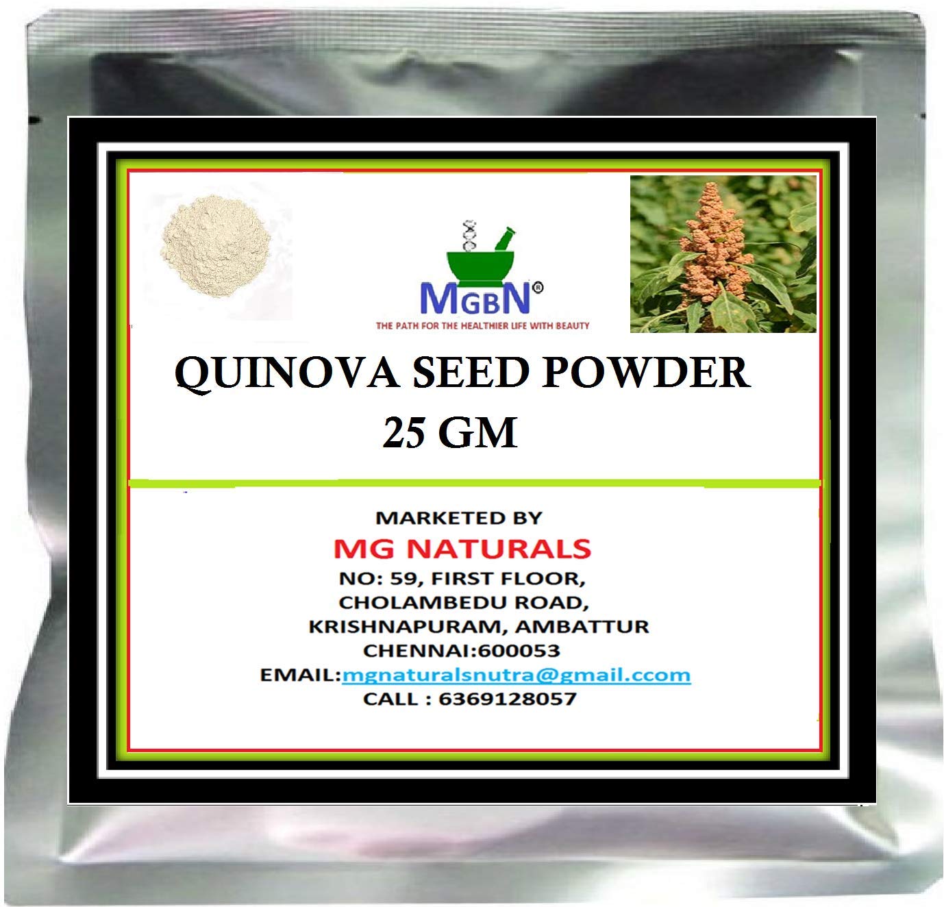 QUINOVA SEED POWDER - 25 GM : Amazon.in: Beauty