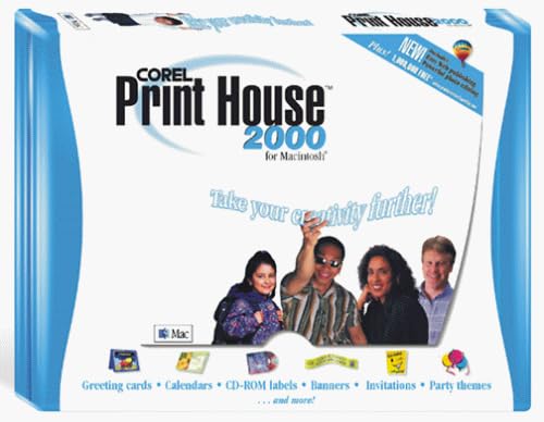Amazon.com: Corel Print House 2000 for Macintosh : Software