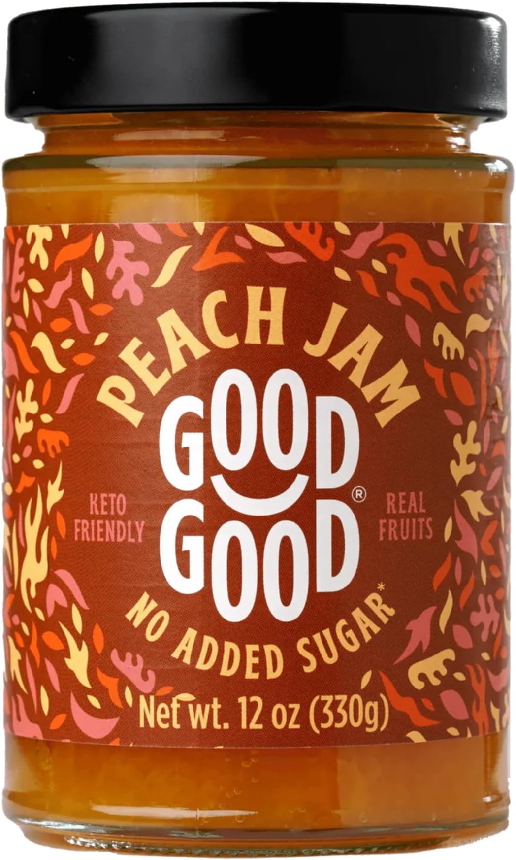Amazon.com: GOOD GOOD No Added Sugar Fruit Jam Variety Pack of 4 - Keto ...