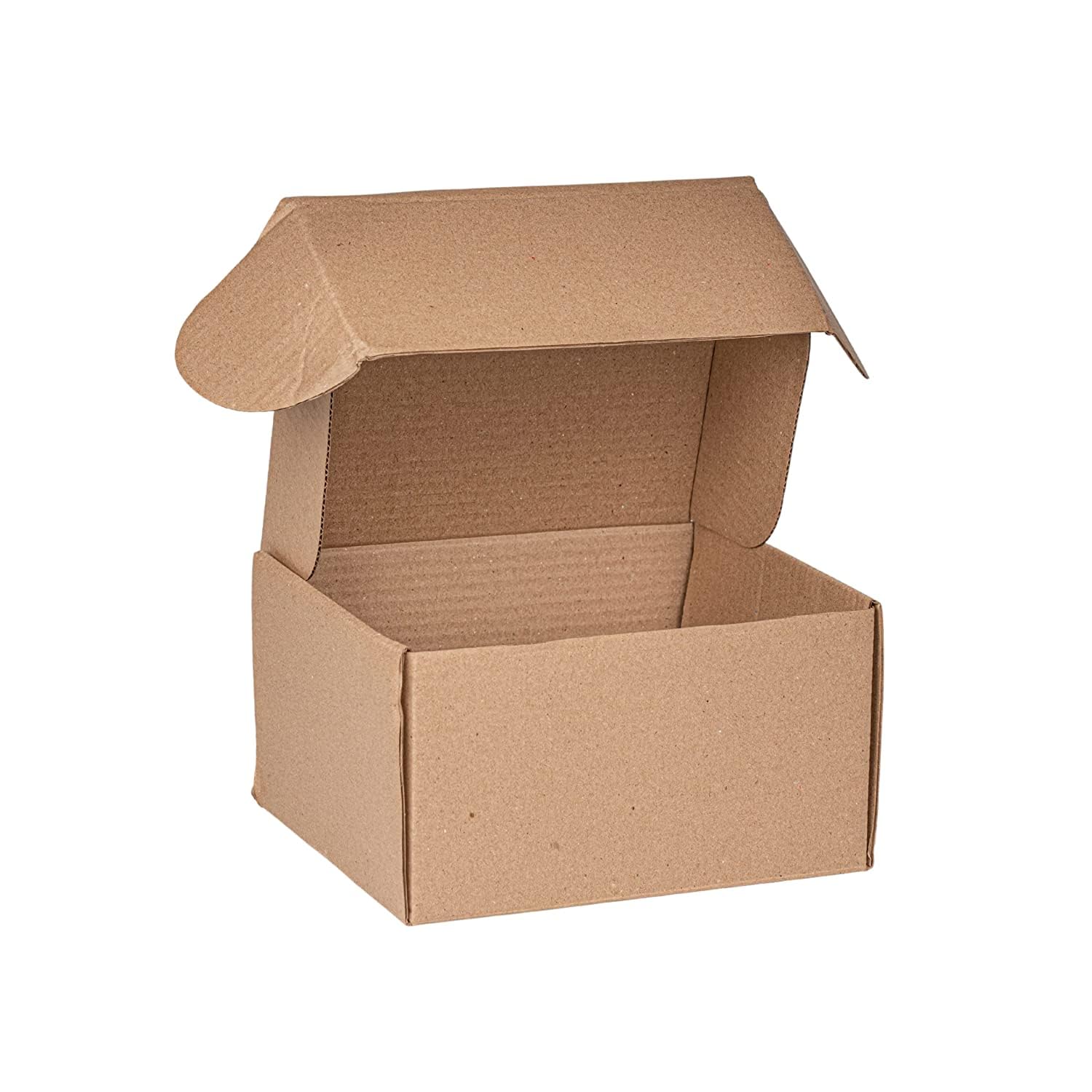 Varda Packaging 3 Ply Brown | 5X3.5X3.5 INCH | Tucking Box | Corrugated ...