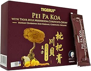 Amazon.com: TIGERUS Pei Pa Koa 7.5Ml X 24 Sachets with Tiger Milk ...