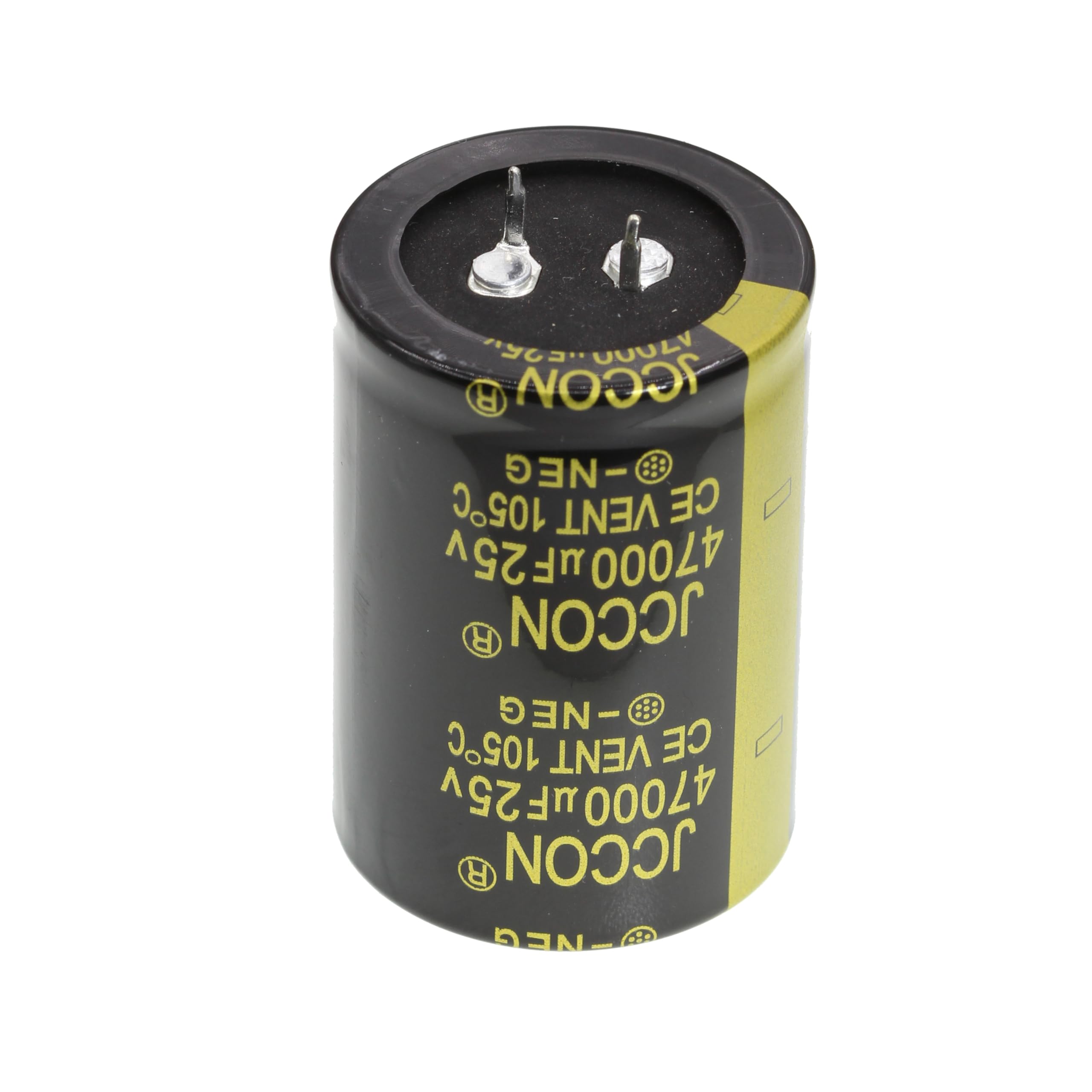 Snapklik.com : 2 Pieces 25V 47000UF 2 Pin Solder Snap-in Terminal ...