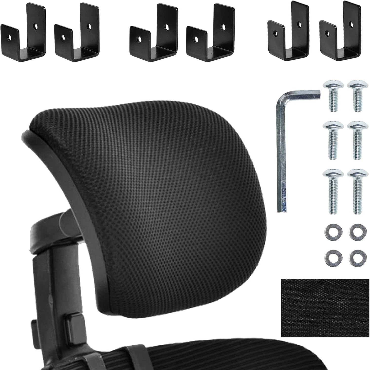 Hoypeyfiy Office Chair Headrest, Universal Adjustable & Detachable ...