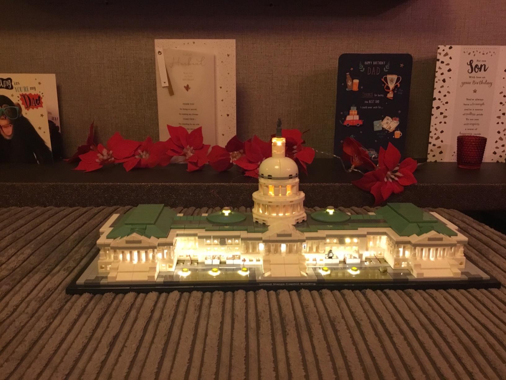 BRIKSMAX Led Lighting Kit for Architecture United States Capitol ...