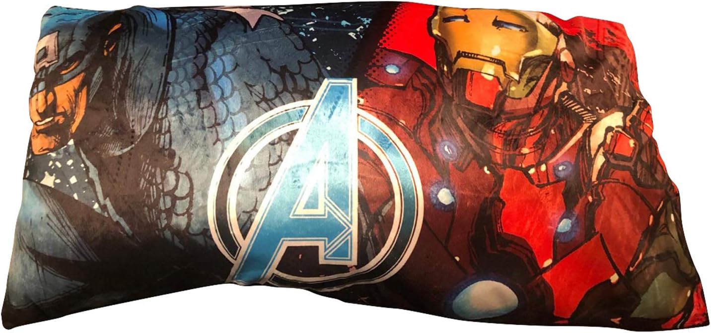 Amazon.com: Marvel Avengers Body Pillow - Soft Polyester Pillow 18" x ...