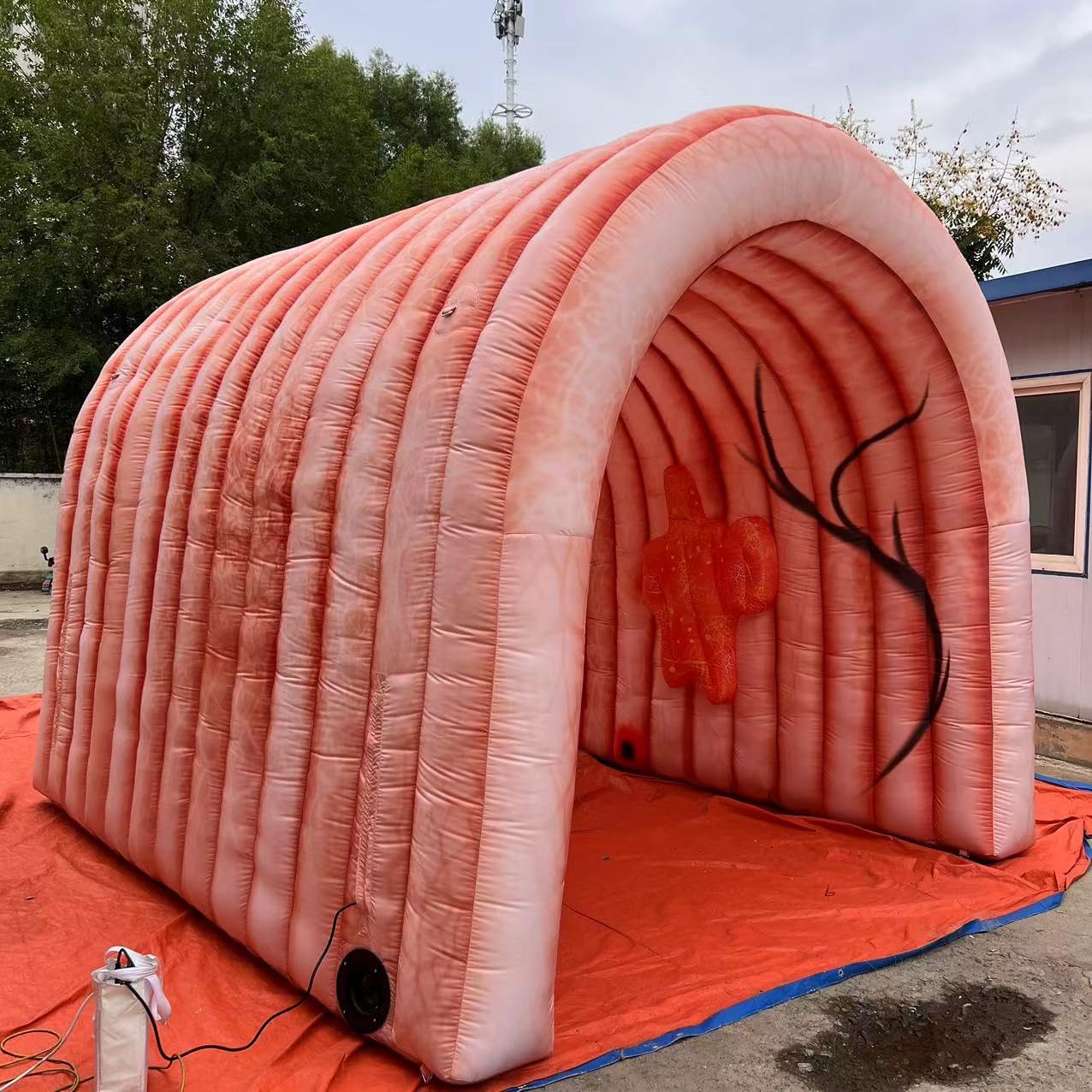 Snapklik.com : Vinfgoes Outdoor Inflatable Human Colon Model Replica Tunnel