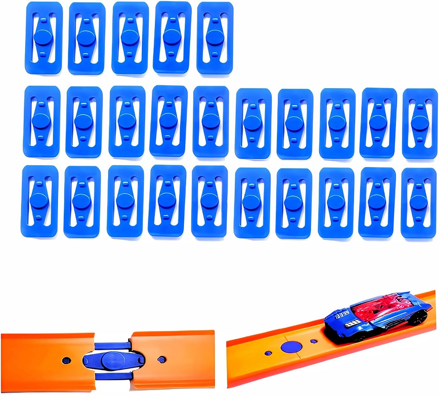 Amazon.com: [25 Pack] K TOMOTO Racetrack Connectors Compatible with Hot ...