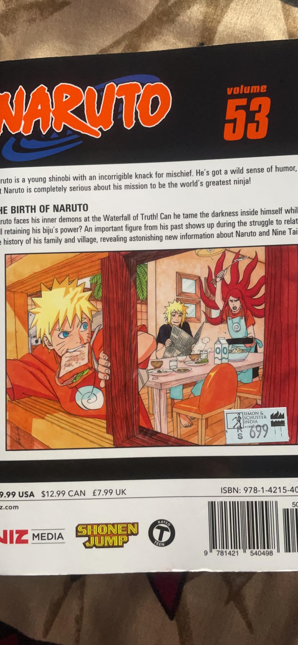 Naruto, Vol. 53 (Volume 53): The Birth of Naruto [Paperback] Kishimoto ...