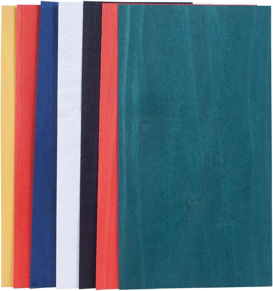 Dyed Base Color Assortment, 3 Sq. Ft. Veneer Pack - Wood Veneers ...
