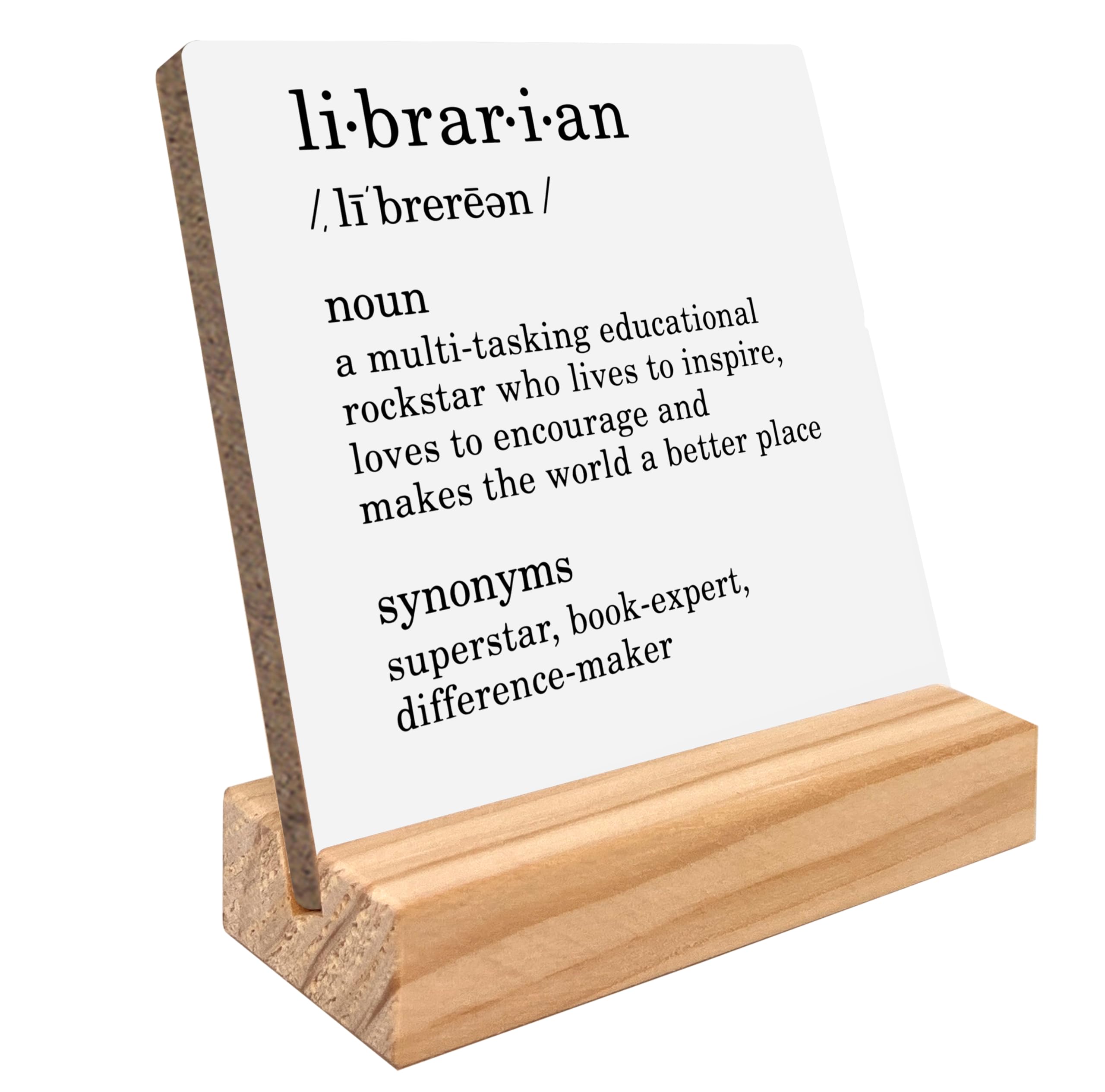 Amazon.com: kunlisa Librarian Gifts for Women, Librarian Appreciation ...